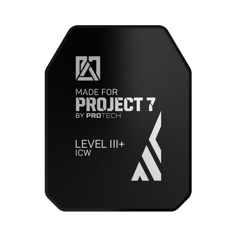 Level 3+ ICW Hard Armor Rifle Plates | PROJECT7 ARMOR